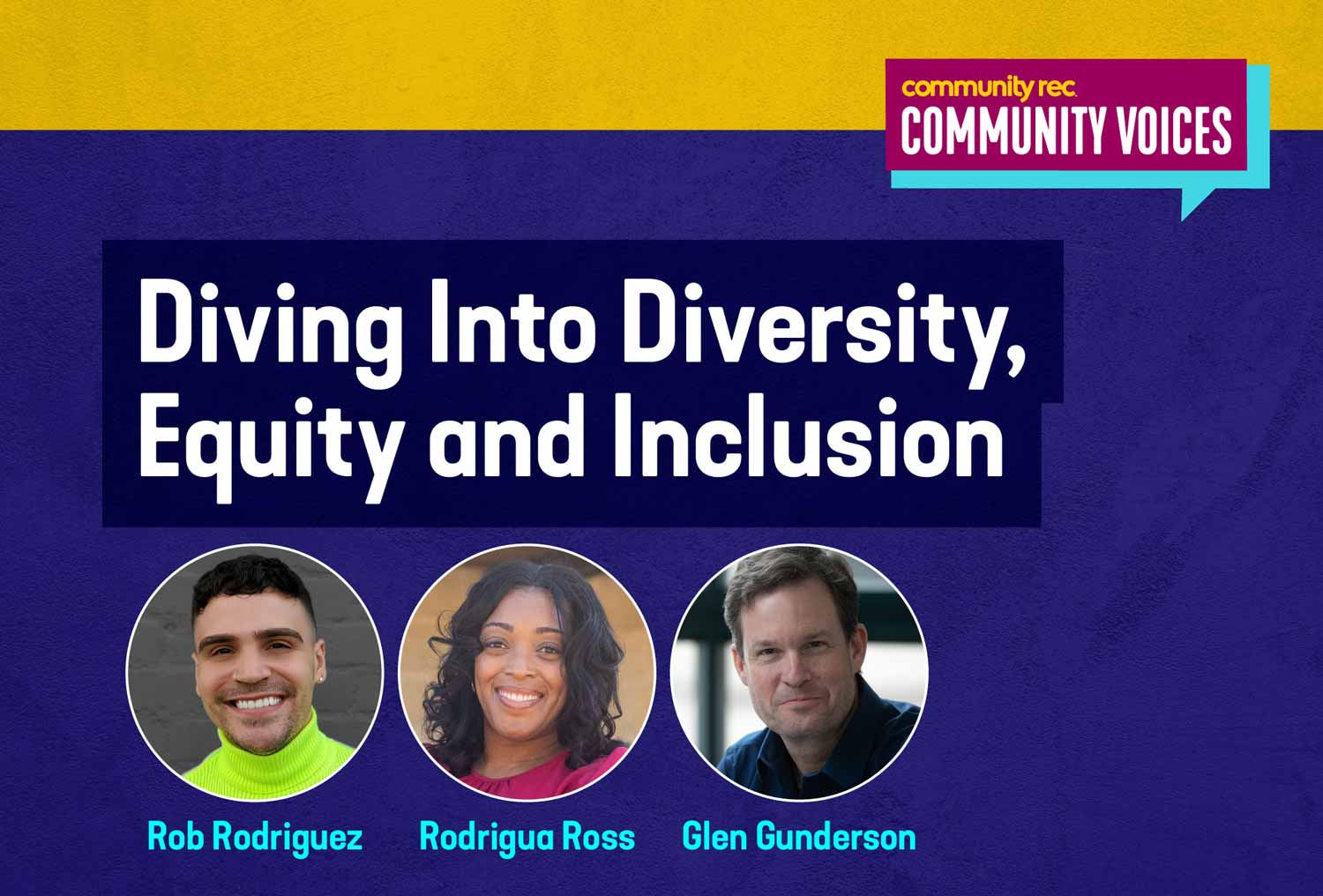 Community Voices: Diving into DEI - Community Rec